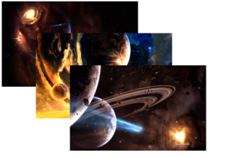 Download: Space by GTGraphics theme - Windows Valley